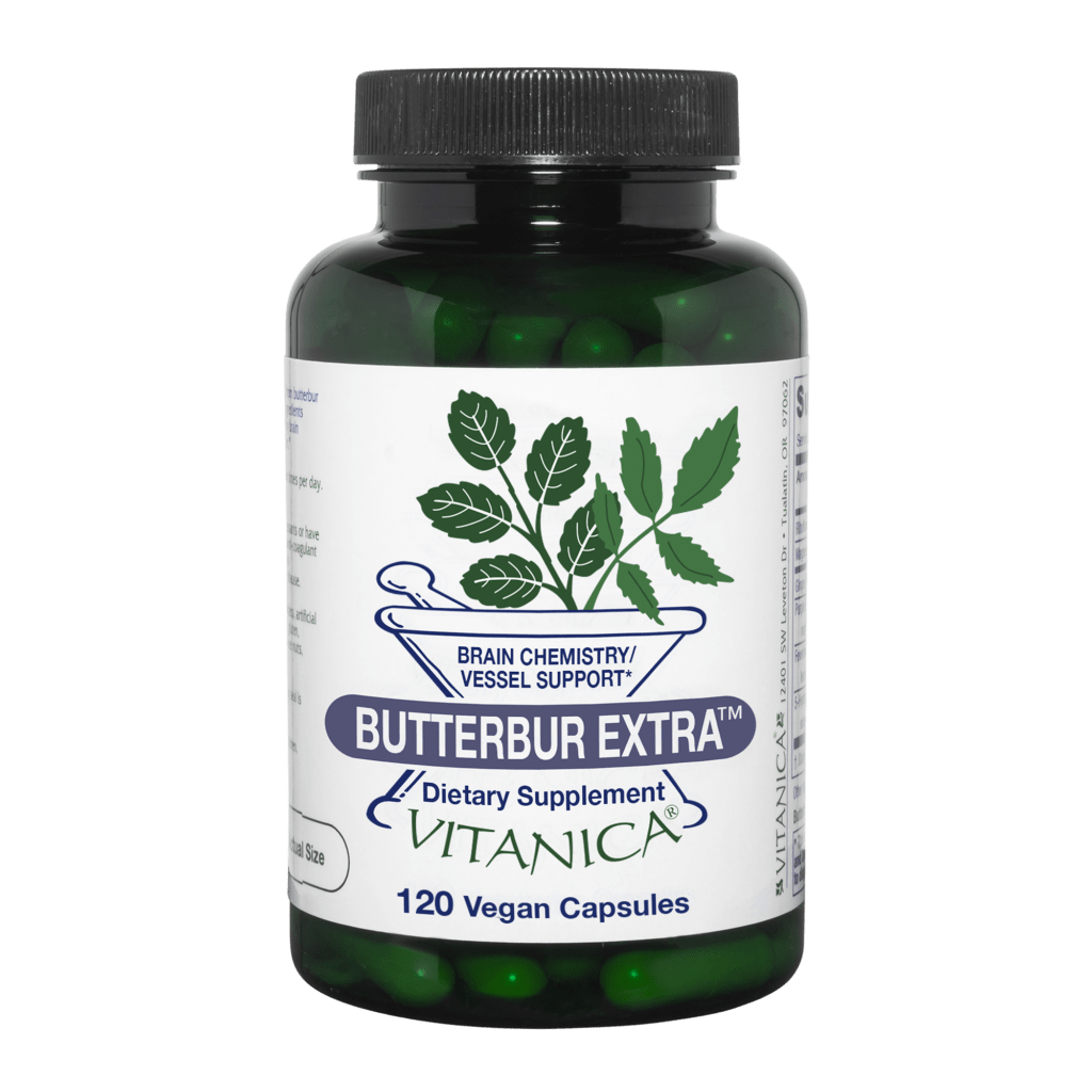 Butterbur Extra™ ~ Brain Chemistry & Vessel Support ~ 120 capsules ...