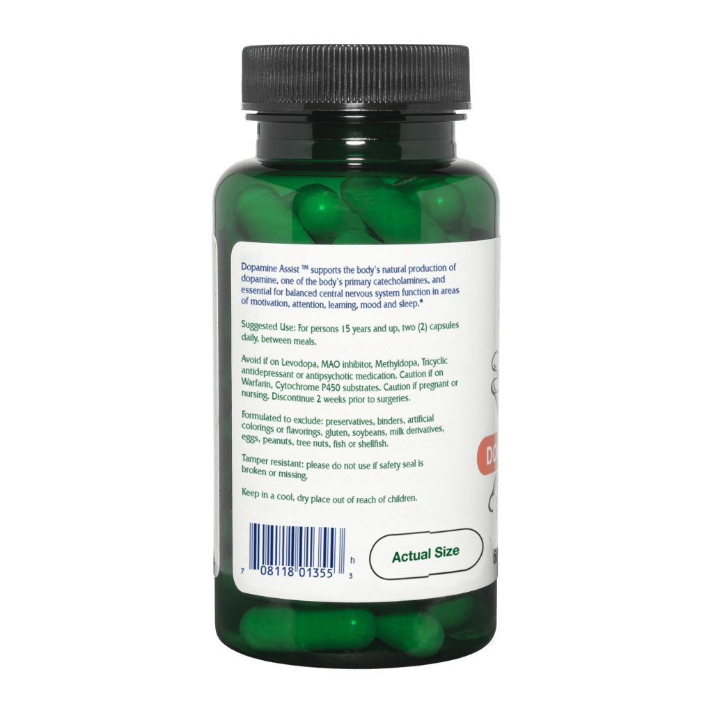 Dopamine Assist™ ~ Neurotransmitter Mood Support ~ 60 capsules ...