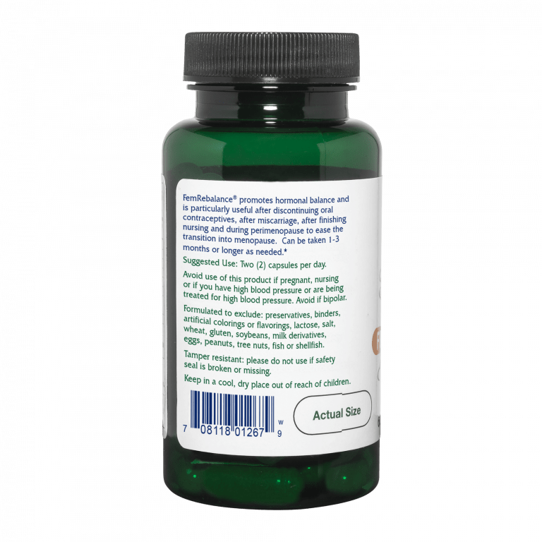FemRebalance® ~ Hormone Balance Support ~ 60 capsules - VitanicaPro ...