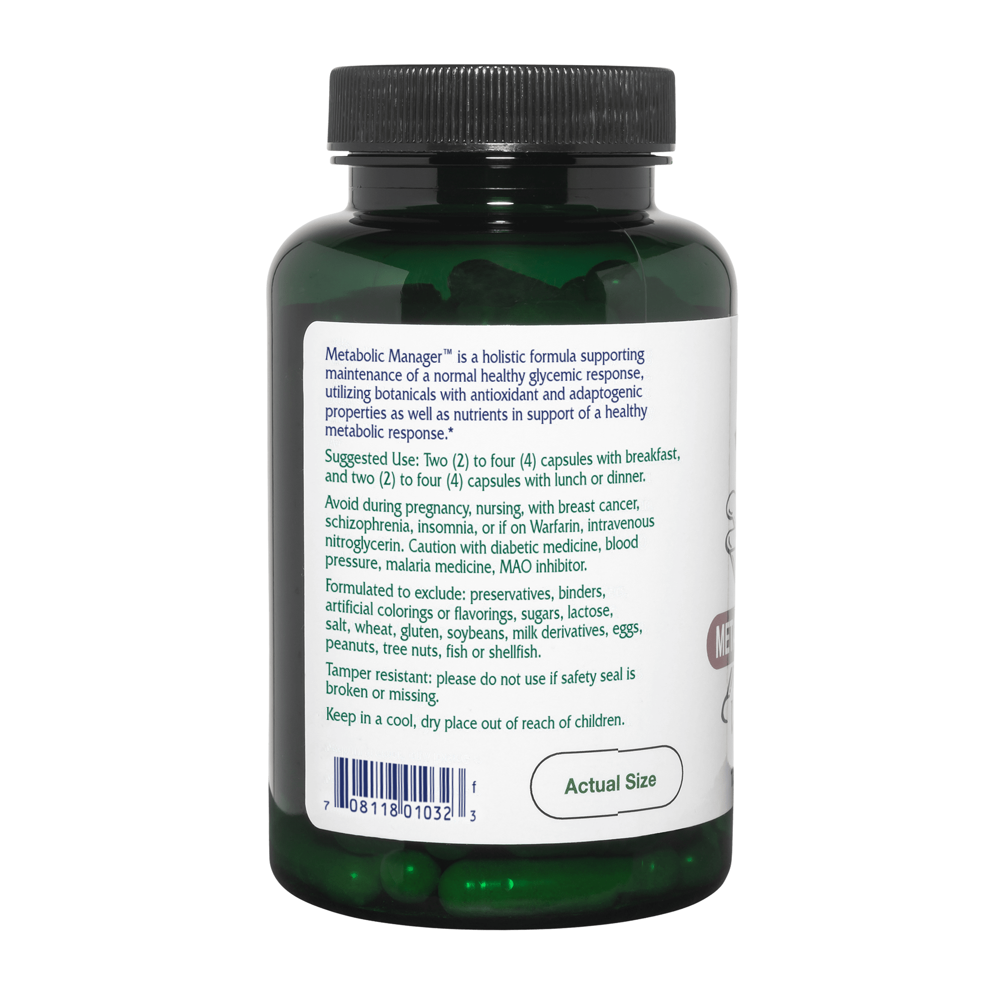 Metabolic Manager™ ~ Metabolic Support ~ 120 capsules - VitanicaPro ...