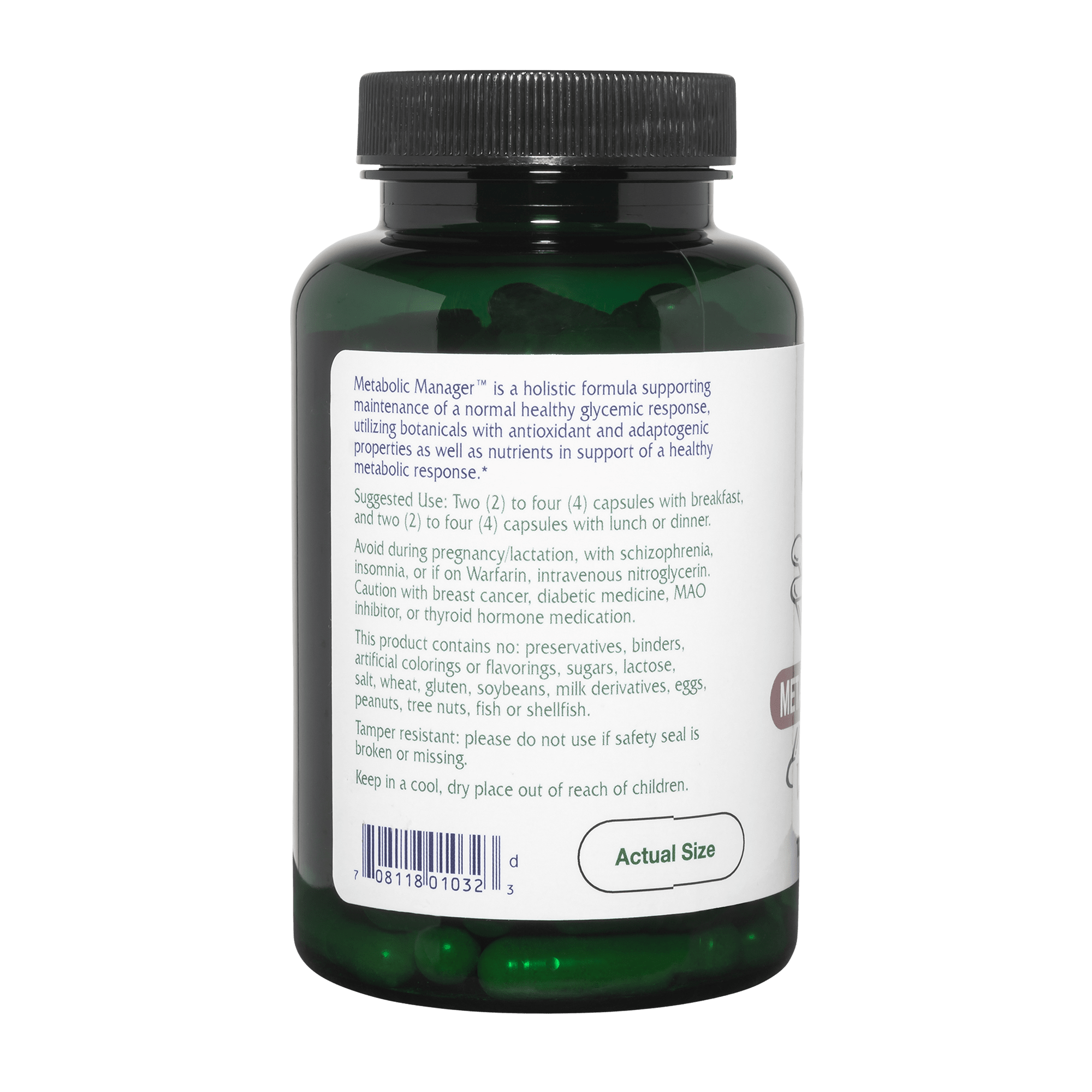 Metabolic Manager™ ~ Metabolic Support ~ 120 capsules – VitanicaPro ...