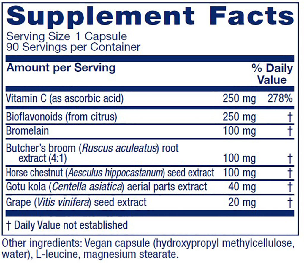VeinoBlend™ ~ Vein Support ~ 90 capsules – VitanicaPro ~ Supplements ...