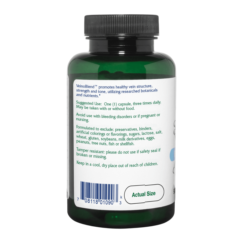 VeinoBlend™ ~ Vein Support ~ 90 capsules - VitanicaPro ~ Supplements ...